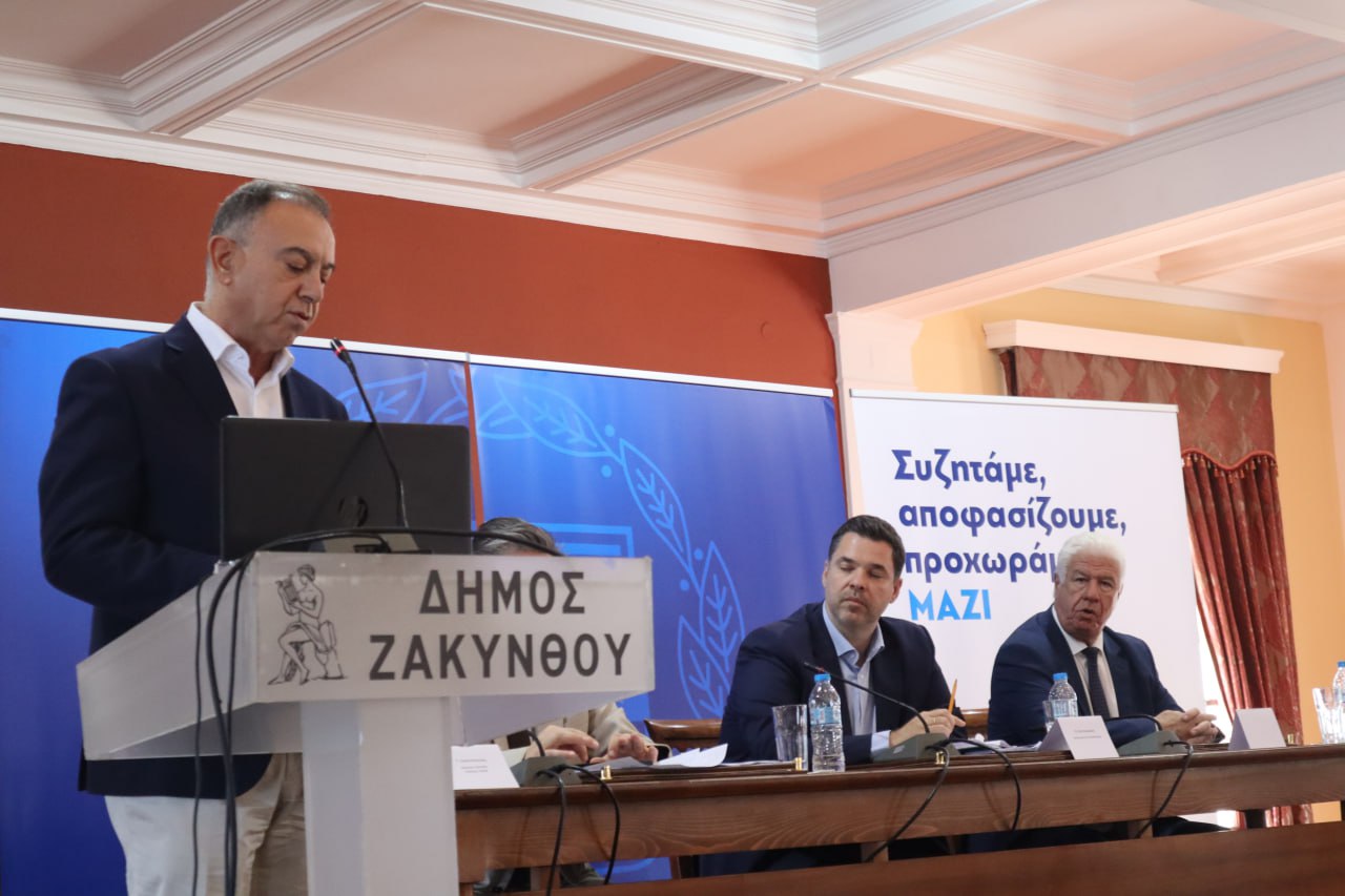 Στη Ζάκυνθο, με κυβερνητικό κλιμάκιο ο ΥφΑΑΤ Χρήστος Κέλλας