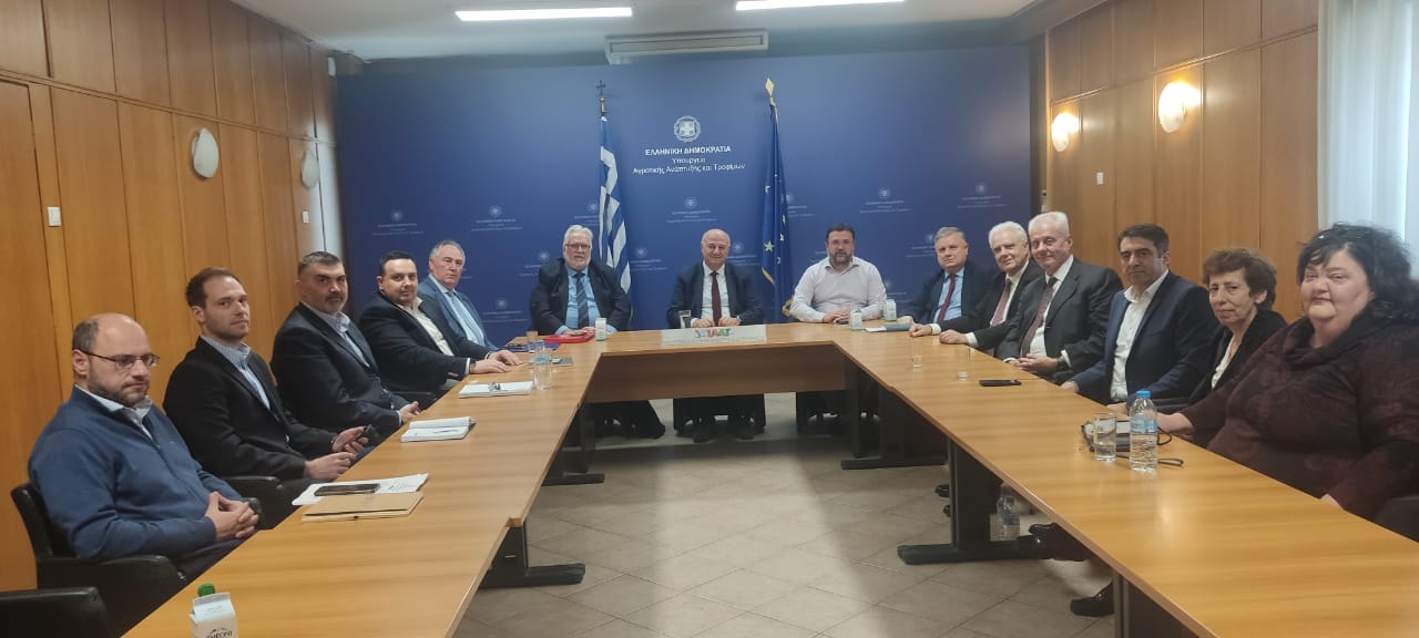 Συνάντηση Τσιάρα με το νέο Δ.Σ. του ΟΠΕΚΕΠΕ