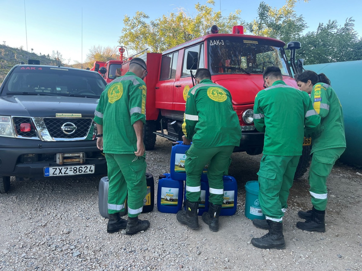 ’Η ΔΗΜΗΤΡΑ’’ Α.Ε. στηρίζει τον Όμιλο “Φίλοι του Δάσους”